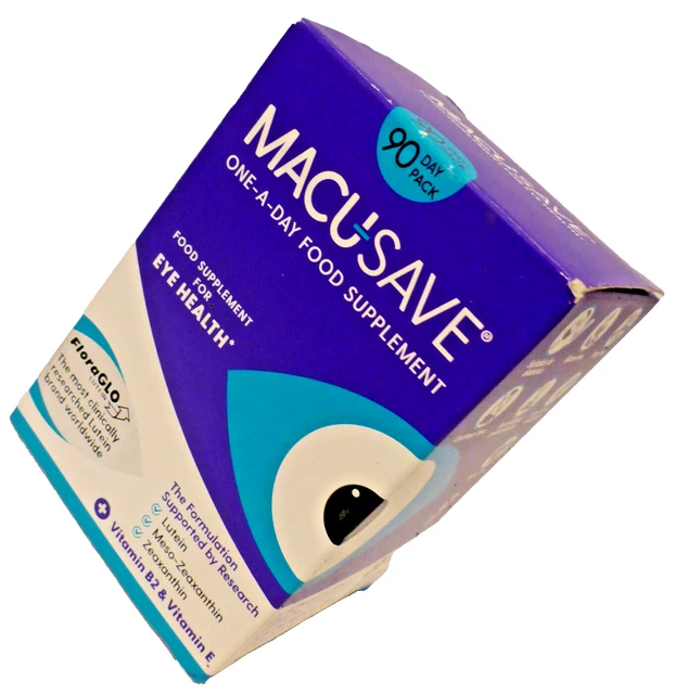 MACUSAVE VISION EYESIGHT One A Day Meso-Zeaxanthin Food Supplement ...