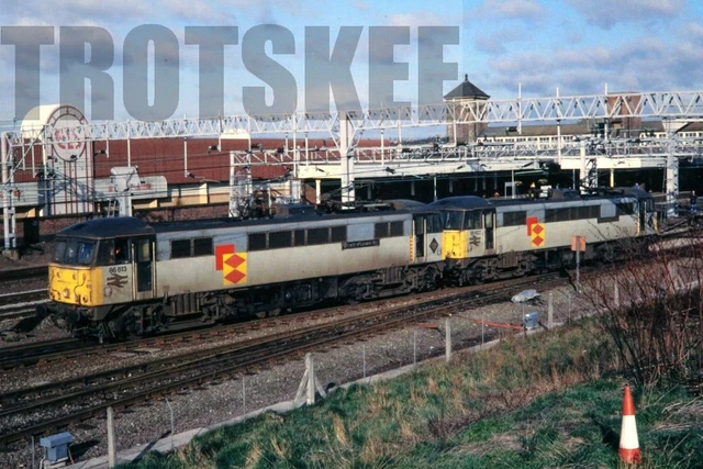 35MM SLIDE BR British Railways Electric Loco Class 86 86613/27 1993 ...