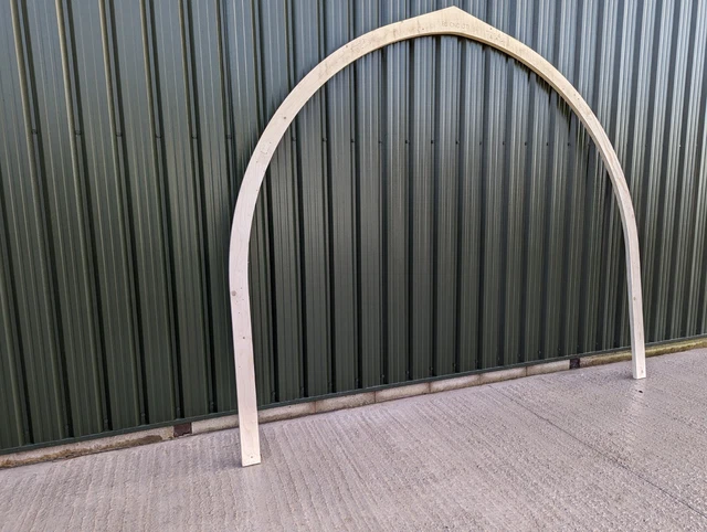 GLAMPING POD FRAME 3.2m wide, Single Arch, Rib, Rafter for self build £ ...