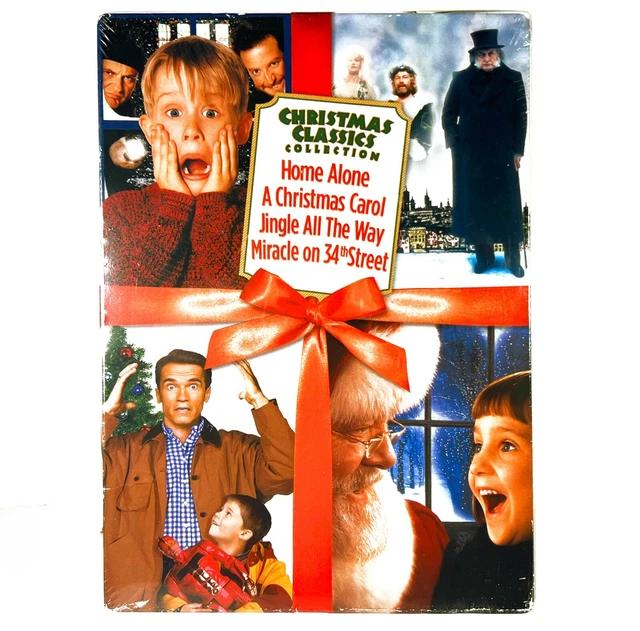 HOME ALONE / A Christmas Carol / Jingle All The Way / Miracle (4-Disc ...