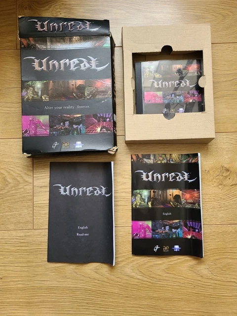 UNREAL PC GAME Big Box Version PC CD-Rom Rare & Complete 1998 EUR 43,77 ...