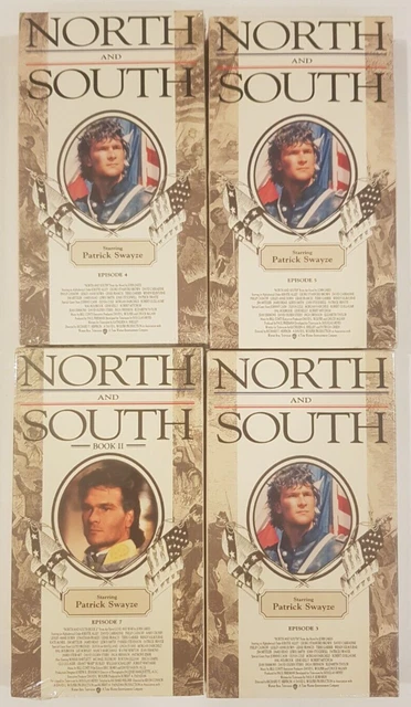 LOT VHS 4 North and South (VHS 1993, 6-Tape Set) Brand New Sealed/ P ...