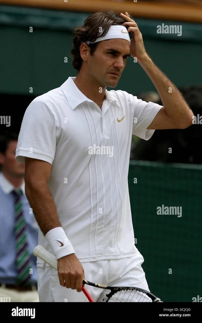 POLO TENNIS NIKE Roger Federer RF, Wimbledon 2010, taille S EUR 120,00 ...