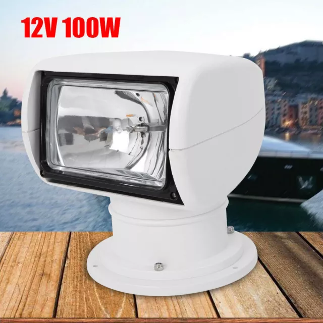 MARINE BOOT AUTO Suchscheinwerfer Suchlicht + Fernbedienung Searchlight ... MARINE BOOT AUTO Suchscheinwerfer Suchlicht + Fernbedienung Searchlight ...