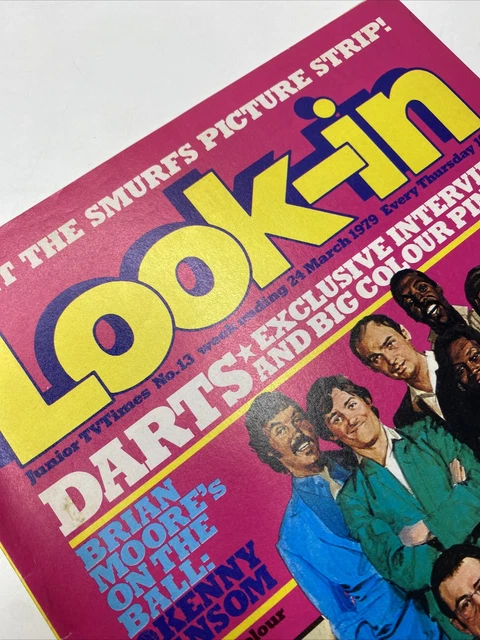 DARTS - LOOK IN MAGAZINE - 24th MAR 1979- WITH POSTER - Vintage 1970s ...