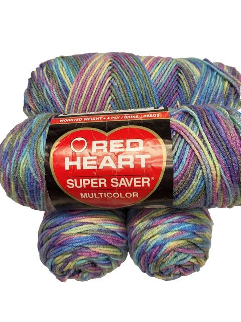 Red Heart Granny Square Yarn Red Heart Super Saver Yarn A Pumpkin Red ...