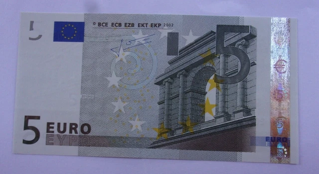 RARA BANCONOTA Da 5 Euro Vecchio Tipo Slovacchia Del 2002 EUR 16,50 ...