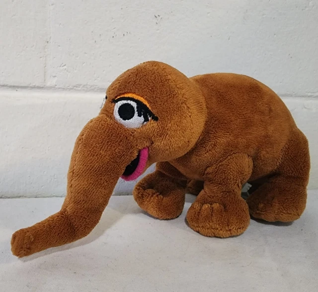 SESAME STREET 'SNUFFY' Snuffleupagus 7" Plush Toy Official Gund 2011 ...