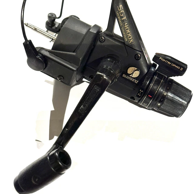 SHIMANO SGT 4000X Fishing Reel. Graphite Titanium Fighting Drag Ii Gr4 ...