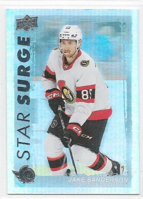JAKE SANDERSON OTTAWA Senators 2023-24 Upper Deck 1 Star Surge #SS-19 ...