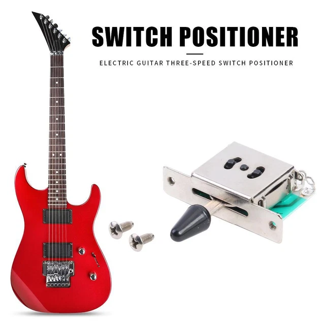 ELECTRIC GUITAR GEAR Three-speed Switch Positioner Shifter Pickup ...