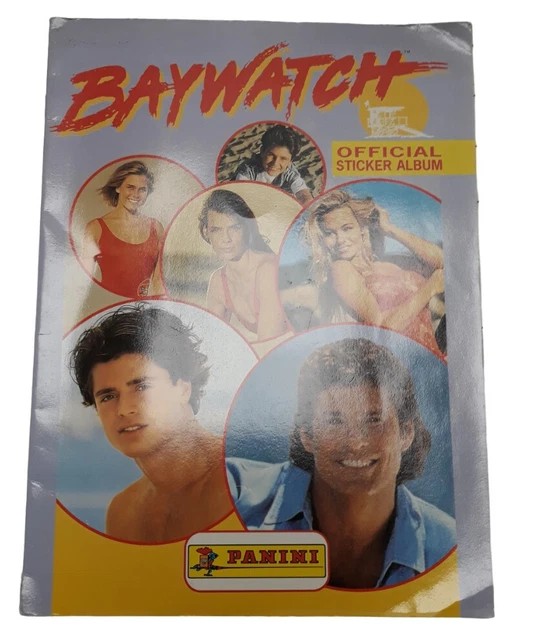 BAYWATCH - THE Official Sticker Album - Panini 24/160 Complete Used ...