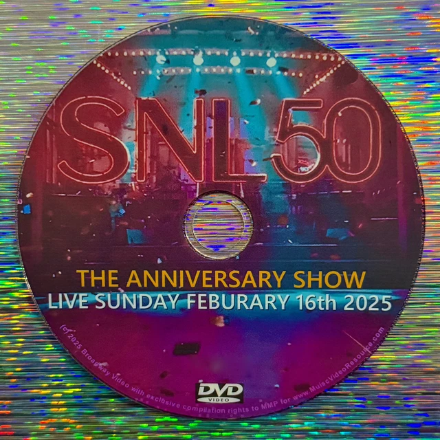 SATURDAY NIGHT LIVE SNL 50 DVD SNL 50th Anniversary Special STANDARD ...