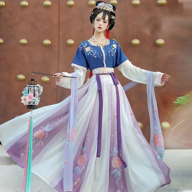 TANG DYNASTY CHINESE Ancient Hanfu Clothes Chinese Costume Girls EUR 45 ...