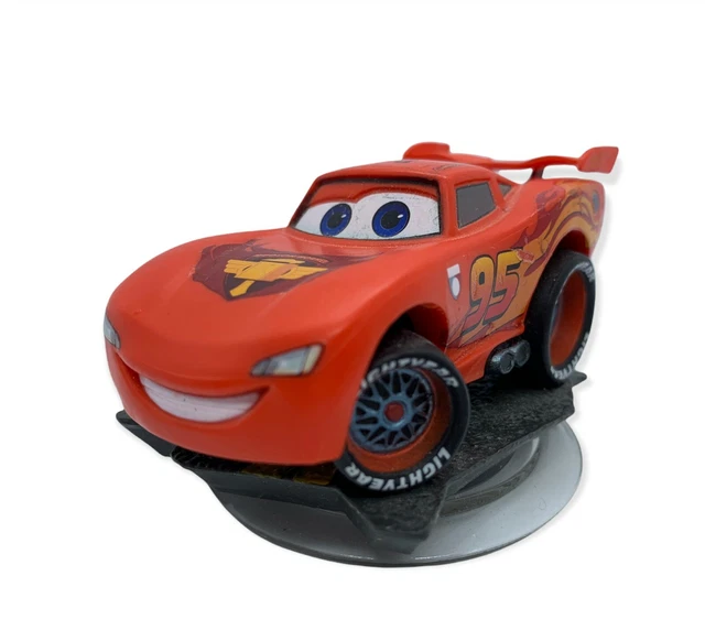 DISNEY INFINITY PIXAR Cars Lightning McQueen aka Stickers Figure INF ...