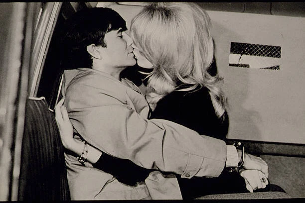 ANTHONY PERKINS AND Brigitte Bardot in Une ravissante idiote 1960s Old ...