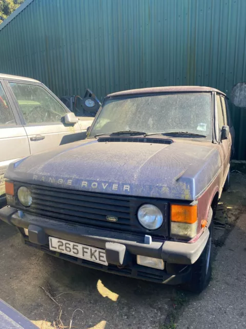 RANGE ROVER VOGUE Classic soft dash 300TDI manual barn find £999.00 ...