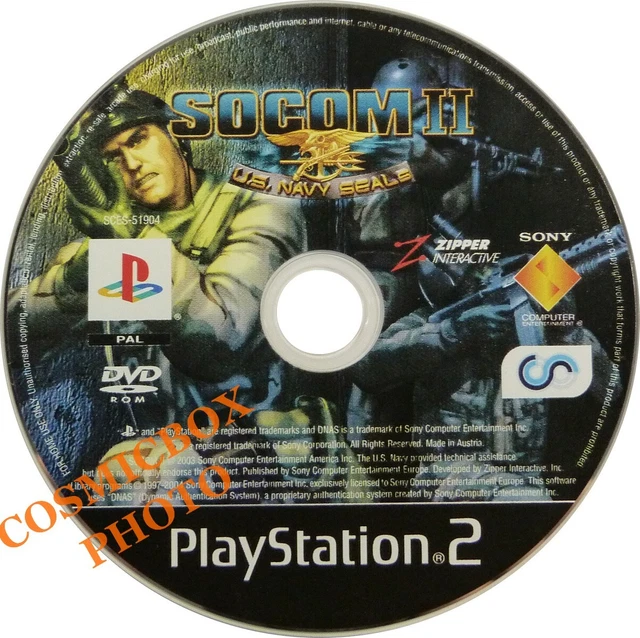 PLAYSTATION 2 - SOCOM II - US Navy seals - jeu de guerre console ps2 ...