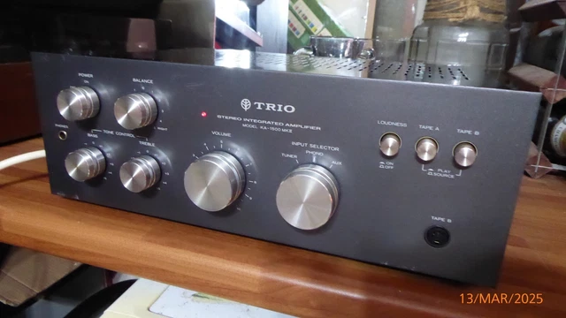 TRIO KA-1500 MKII Stereo Integrated Amplifier £120.32 - PicClick UK