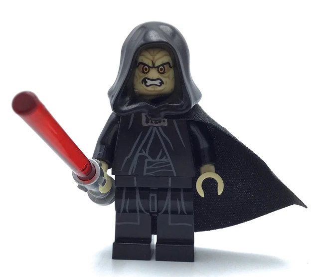 LEGO EMPEROR PALPATINE Minifigure Star Wars Sith Lord With Lightsaber £ ...
