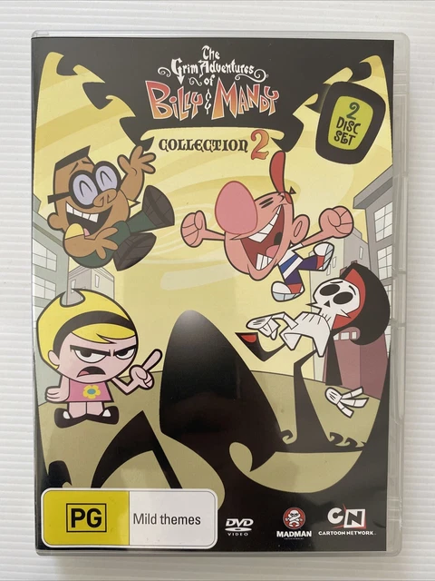 2 DISC DVD - THE GRIM ADVENTURES of BILLY & MANDY Collection 2 (2010 ...
