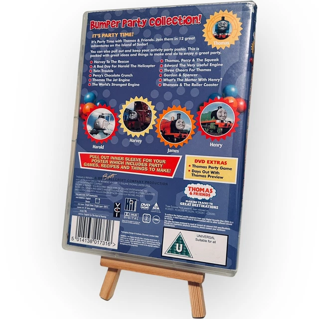 THOMAS AND FRIENDS Bumper Party Collection DVD R2 Region 2 EUR 14,02 ...