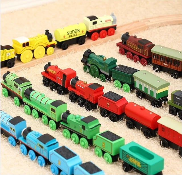 THOMAS- THE TANK Engine Tender Wooden Magnetic Railway Train Truck Car ...