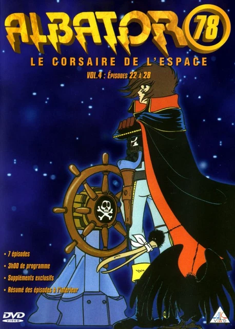 DVD NEUF DESSIN animé Toei Albator 78 Volume 4 7 épisodes 22 à 28 NEUF ...
