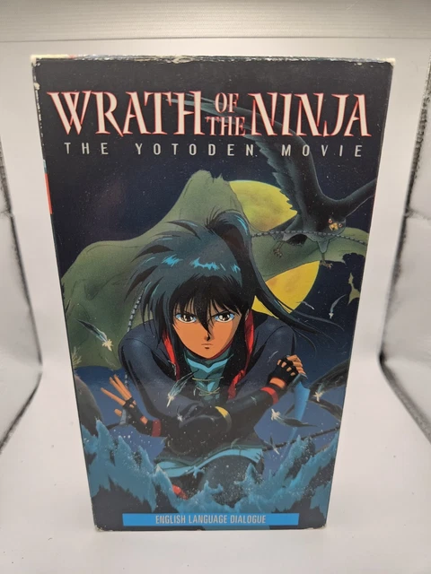 WRATH OF THE Ninja: The Yotoden Movie (VHS, 1998) £3.92 - PicClick UK