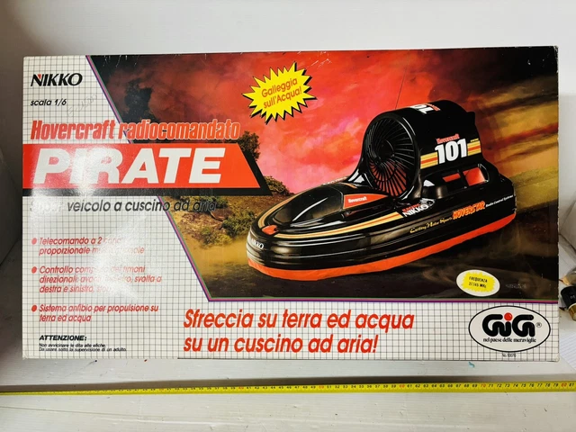 GIG NIKKO PIRATE Hovercraft Remote Controlled Perfect Rare!! £154.70 ...