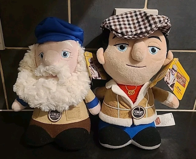 BBC - ONLY Fools & Horses - Talking Plush - Del Boy & Uncle Albert ...