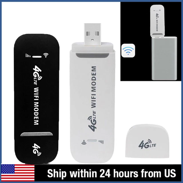 4G LTE UNLOCKED USB Dongle Modem Wireless Router Mobile Broadband WIFI ...