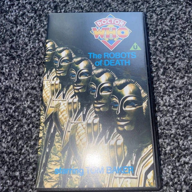 DOCTOR DR WHO Bbc Vhs Video - The Robots Of Death £2.00 - PicClick UK