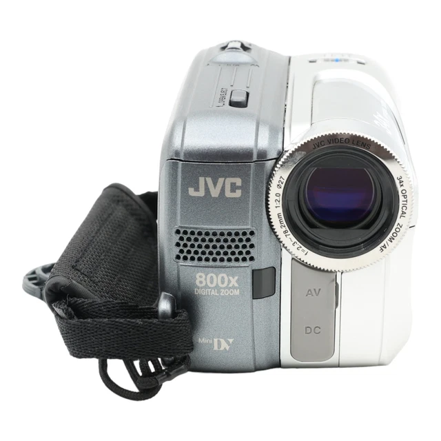 CAMÉSCOPE CAMÉRA VIDÉO JVC GR-DA20E Compact Mini Dv Argent EUR 106,80 ...