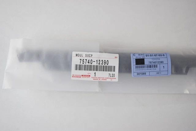 TOYOTA 09-13 COROLLA Rear-Window Sweep Belt Felt Molding Left ...