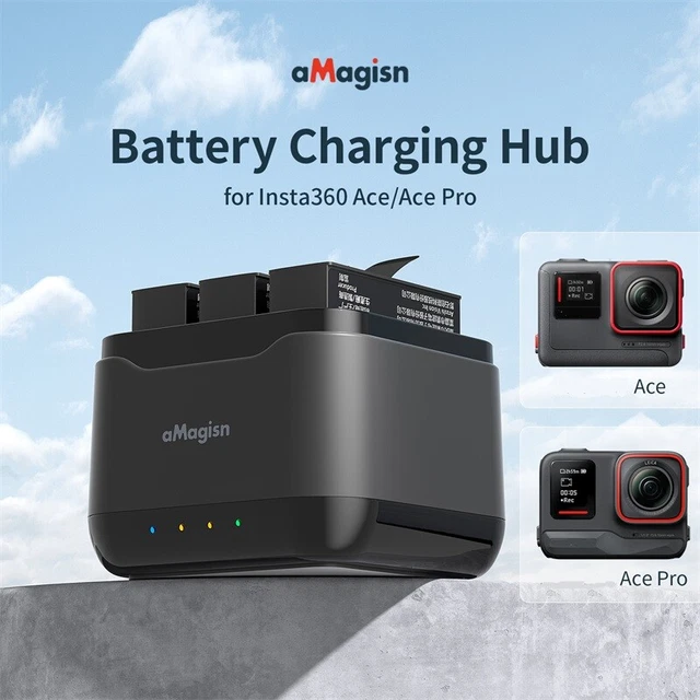 Insta 360 X5 Battery Charger Insta360 X5 Battery Tripe Charge With Dual ...