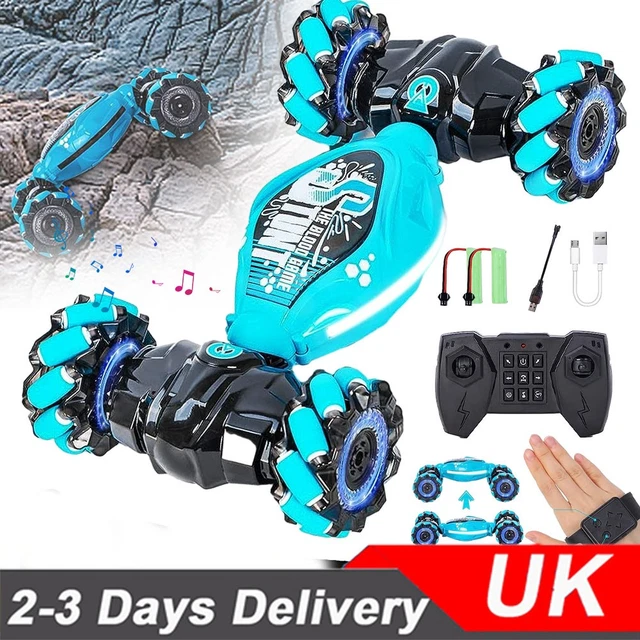 360° 4WD STUNT Car RC Hand Gesture Sensing Off-Road Remote Control Off ...
