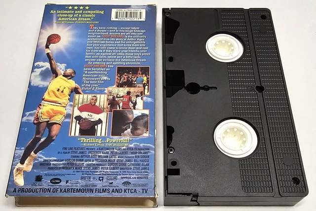 HOOP DREAMS VHS 1995 Arthur Agee Williams Gates Basketball Documentary ...