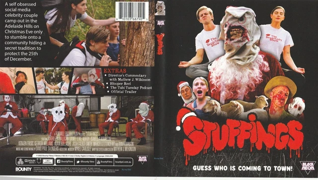 STUFFINGS REGION ABC Blu-Ray Horror Gore Christmas Slasher Black Neon ...