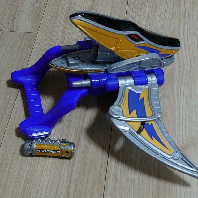 POWER RANGERS DINO Charge Kyoryuger DX Gabrichanger Gold Ptera Morpher ...