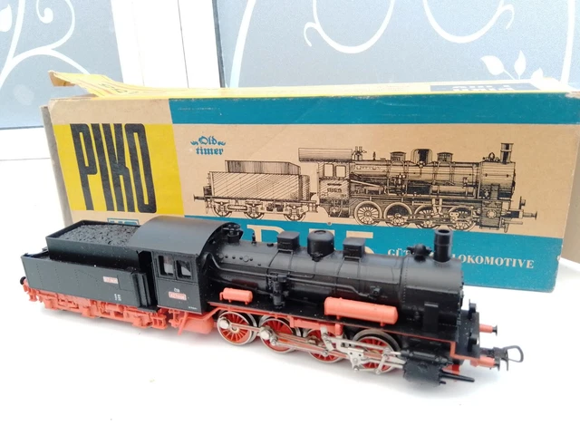 PIKO HO BR55 Steam Locomotive Excellent Condition. HO Model Railway ...
