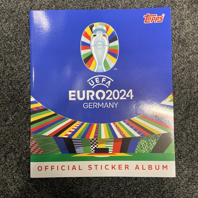 TOPPS UEFA EURO 2024 Germany Official Sticker Album £1.69 - PicClick UK