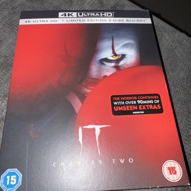 IT CHAPTER TWO Limited Edition (4K &BLU-RAY + Bonus Disc ) With ...
