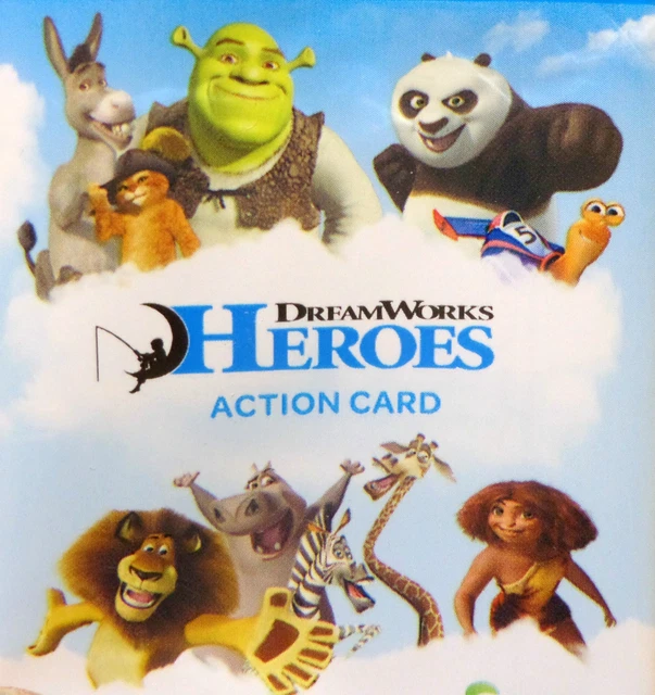 WOOLWORTHS DREAMWORKS HEROES ORDER SINGLE OR MULTIPLE HOLOGRAMS 100's ...