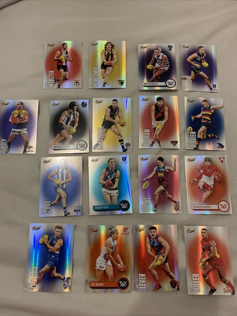 2023 SELECT AFL Aflw Footy Stars Base Parallel Cards Pick Your Card $2. ...