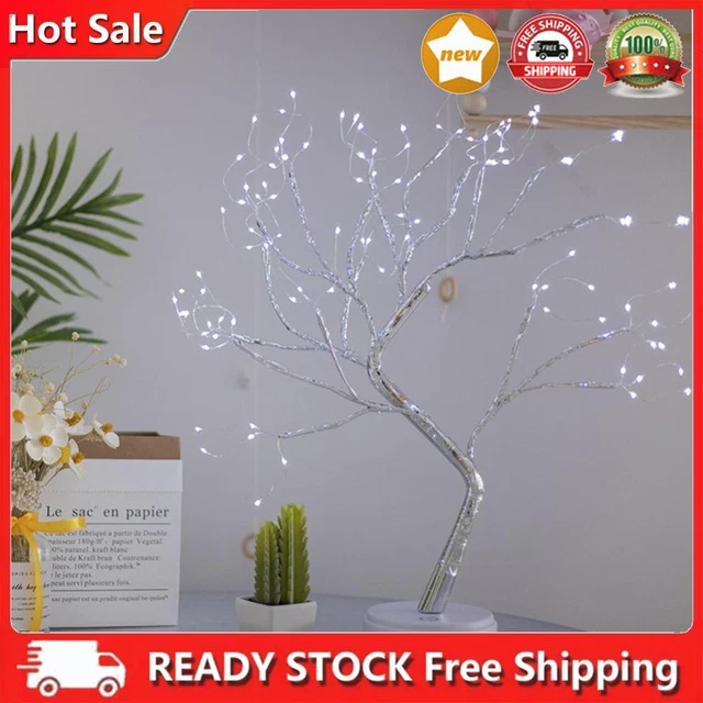TREE FAIRY TABLE Lamp USB Charging Aesthetic Tree Lamps for Living Room ...