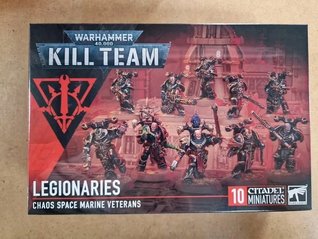 WARHAMMER 40K KILL Team Legionaries -Chaos Space Marine Veterans £43.79 ...