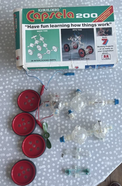 CAPSELA 200 HOT rod set for spares used condition battery leak musty odour £3.29 - PicClick UK