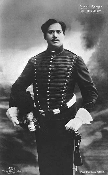GERMAN OPERA SINGER Rudolf Berger in costume for his role OLD PHOTO $7. ...