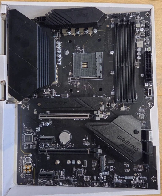 MSI MPG B550 GAMING PLUS, AMD B550, S AM4, DDR4, SATA3, PCIe 4.0, Dual ...